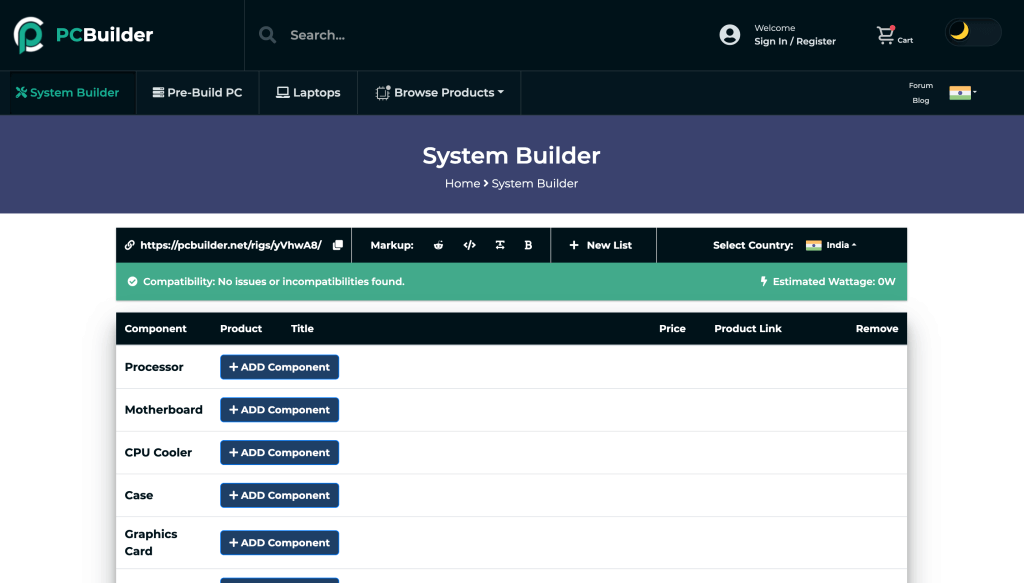 How to Build Your Gaming PC Using PC Builder